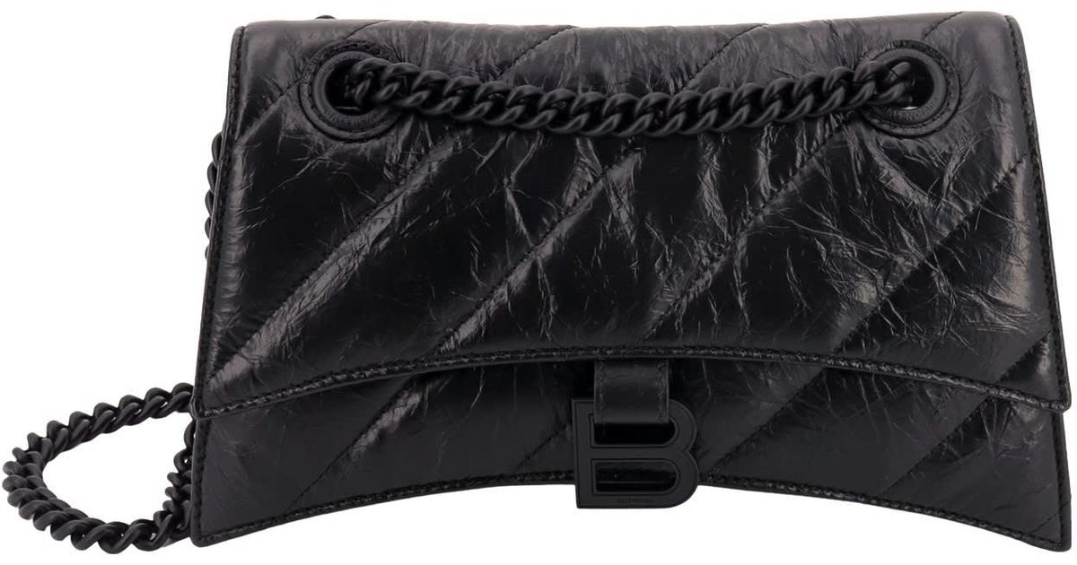 Balenciaga Crush Chain in Black | Lyst