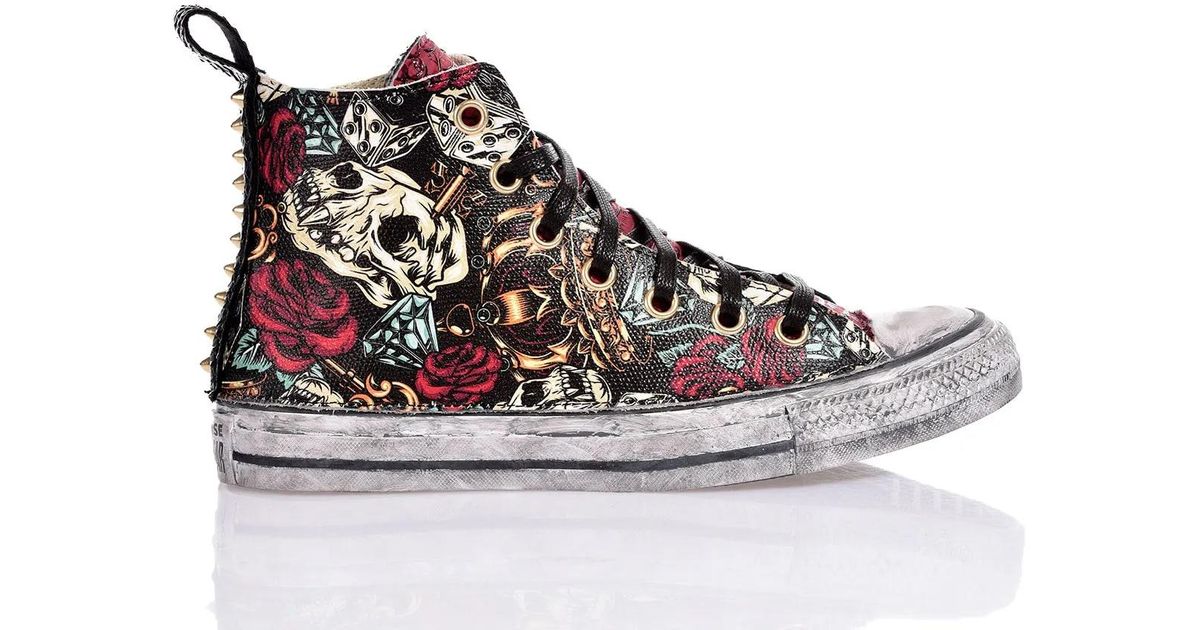 MIMANERA Converse Skull in Brown | Lyst