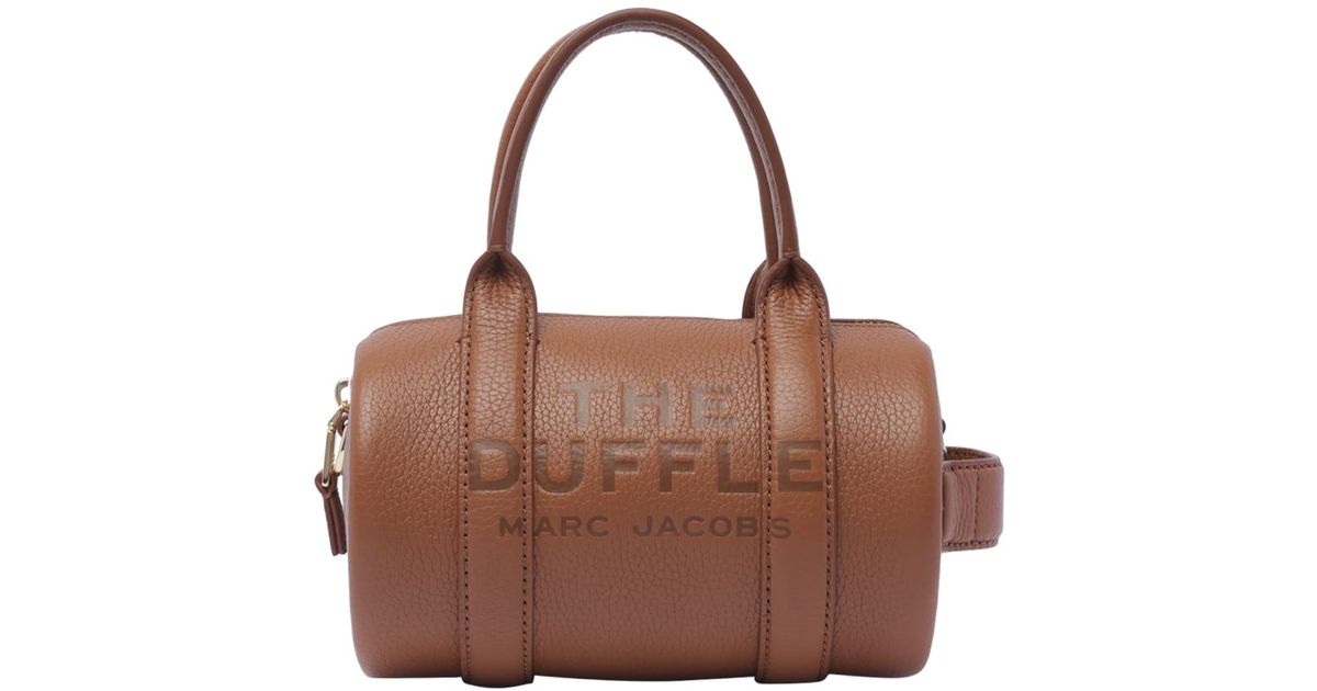 Marc Jacobs The Mini Duffle Bag in Brown | Lyst