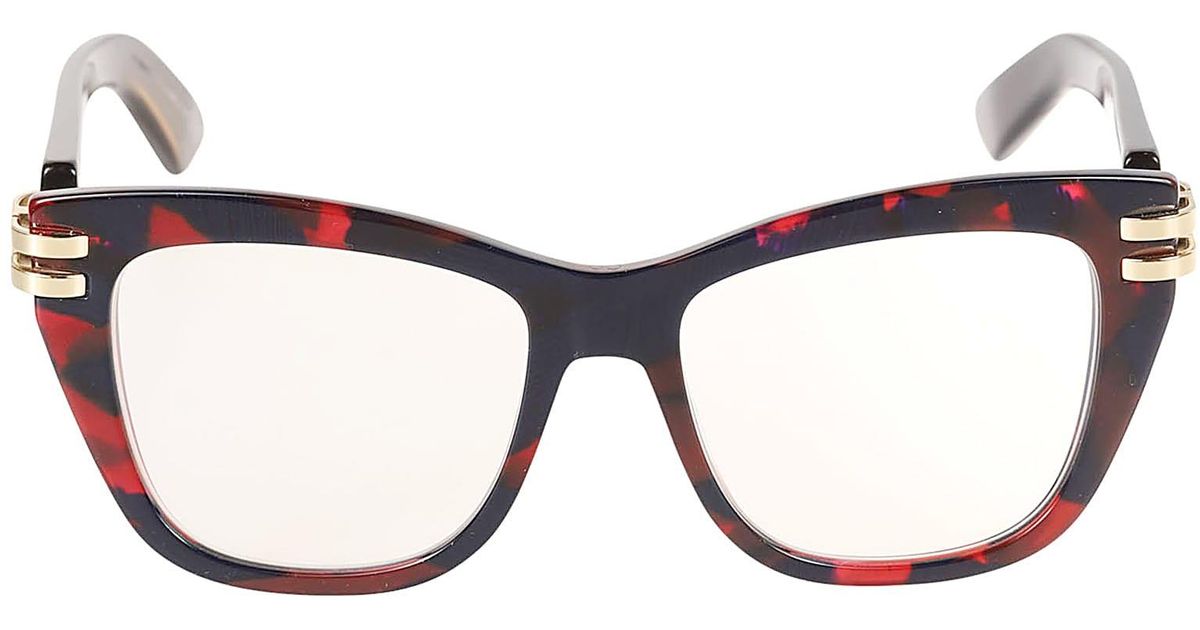Dior Dioro Glasses in Brown | Lyst
