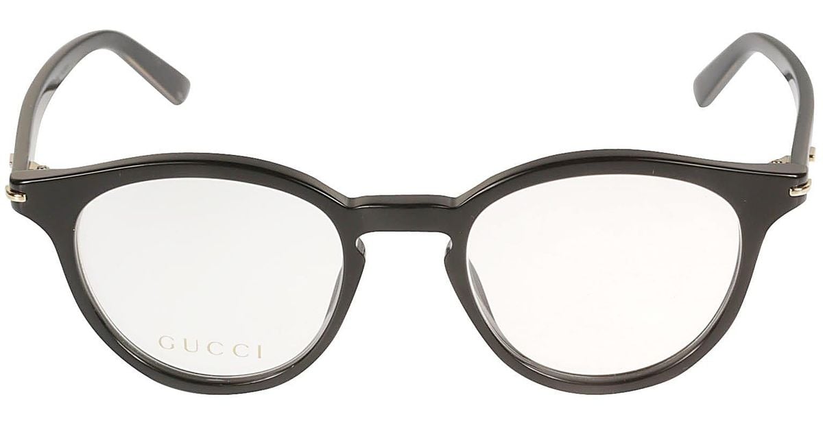 Gucci Round Classic Frame in Natural for Men | Lyst UK