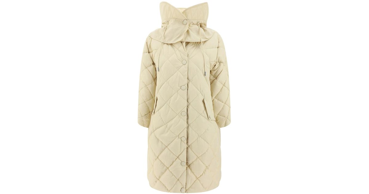 Ienki Ienki Cyclone Coat in Natural | Lyst UK