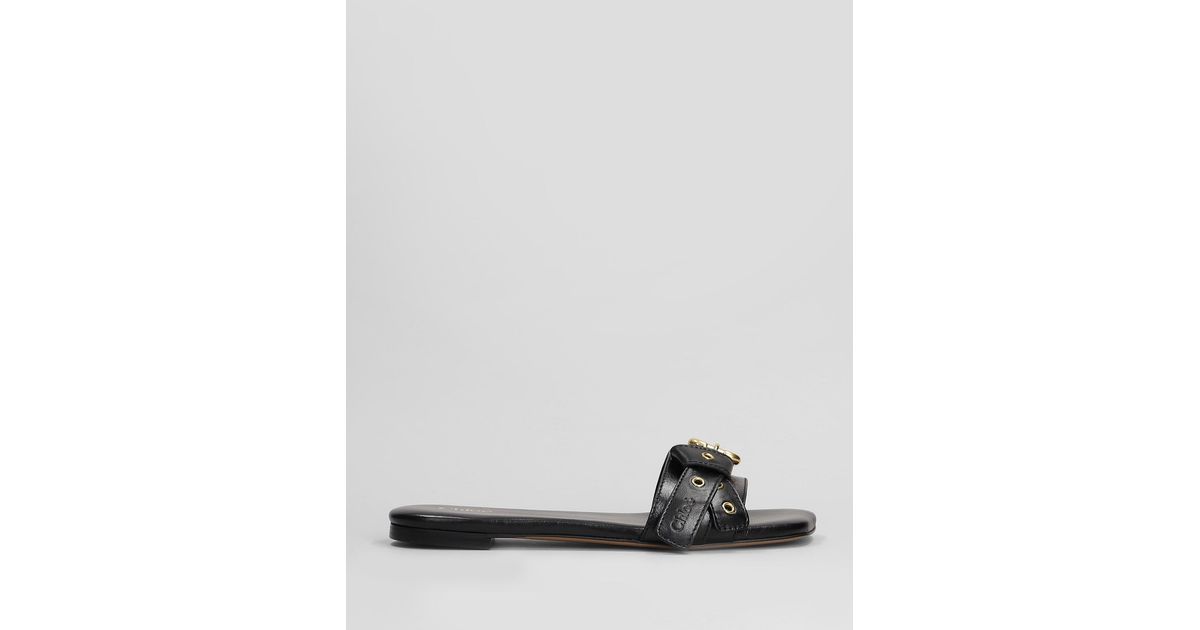 Chloé Mae Flats in Black | Lyst