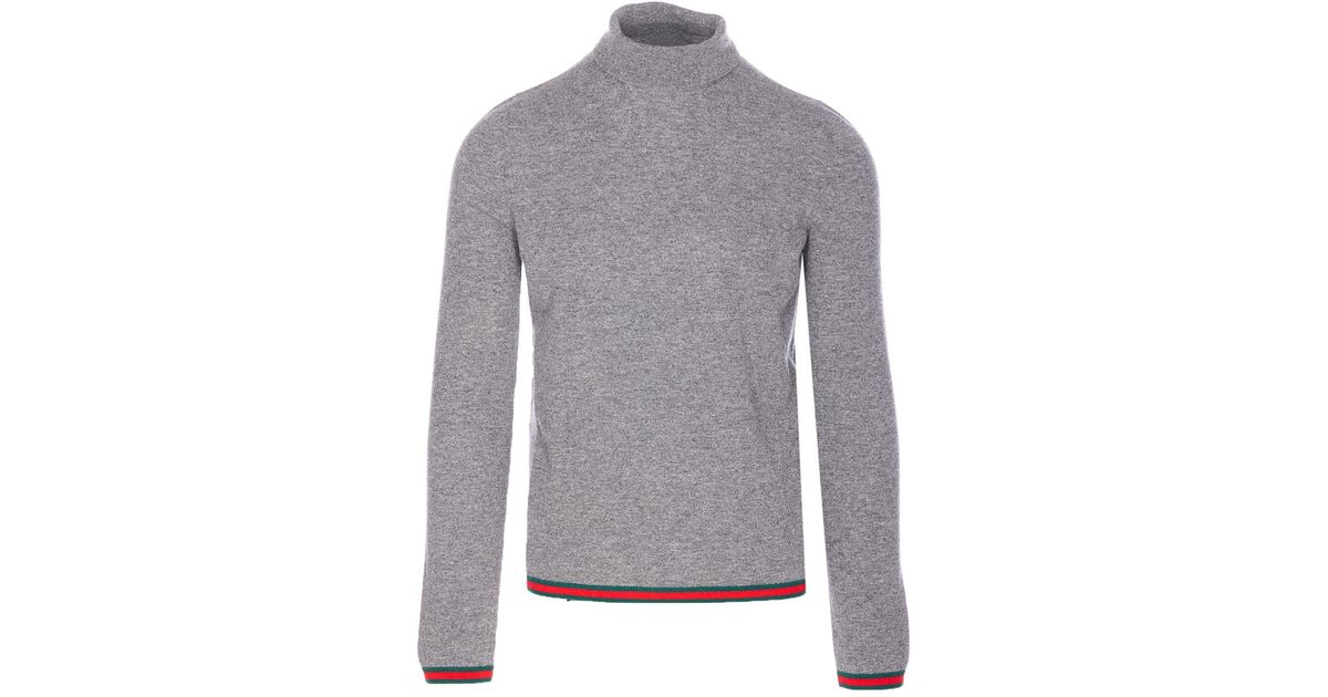 Gucci Sweaters in Grey for Men | Lyst UK