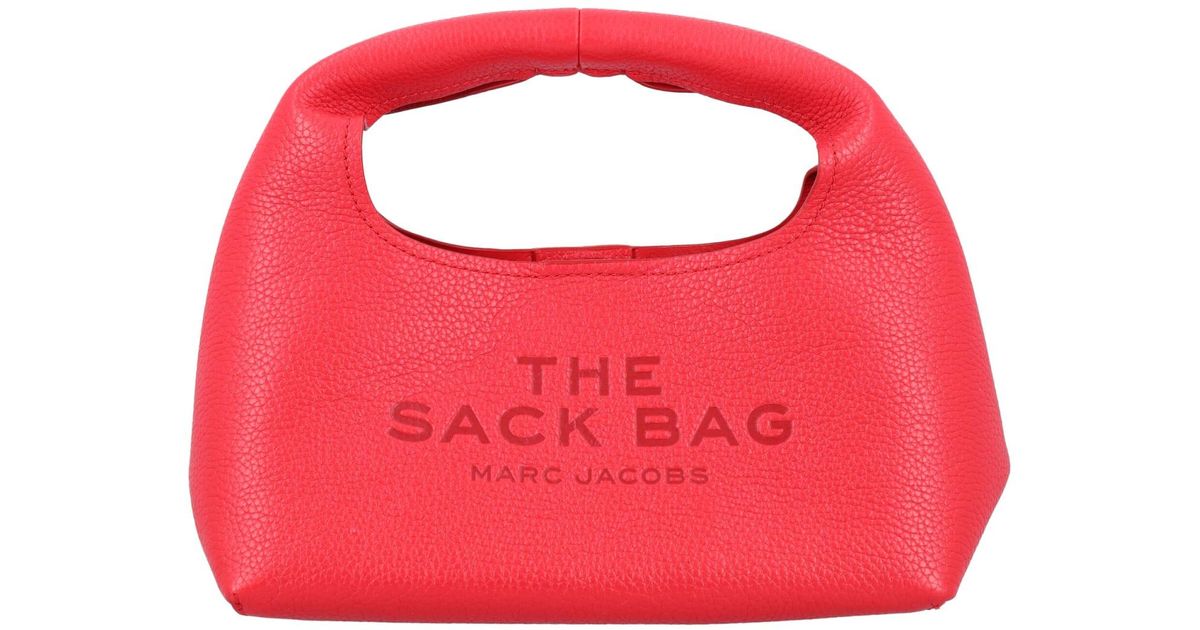 Marc Jacobs The Mini Sack in Red | Lyst