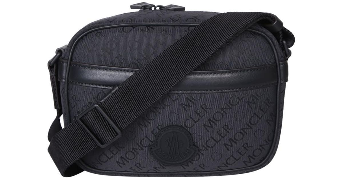 Moncler Cross-Body Tech Bag in Black for Men | Lyst