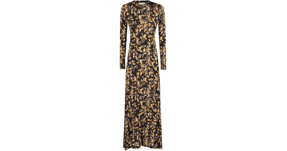 Ulla Johnson Amari Jersey Long Sleeve in Natural | Lyst UK