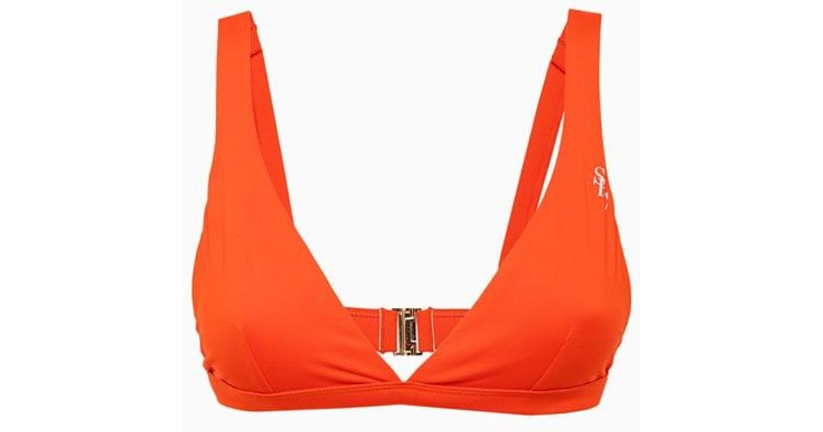 Sporty And Rich Sporty And Rich Brigette Bikini In Red Lyst