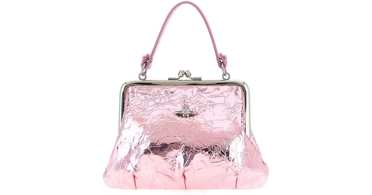 Vivienne Westwood Granny Frame Purse Handbag in Pink | Lyst UK