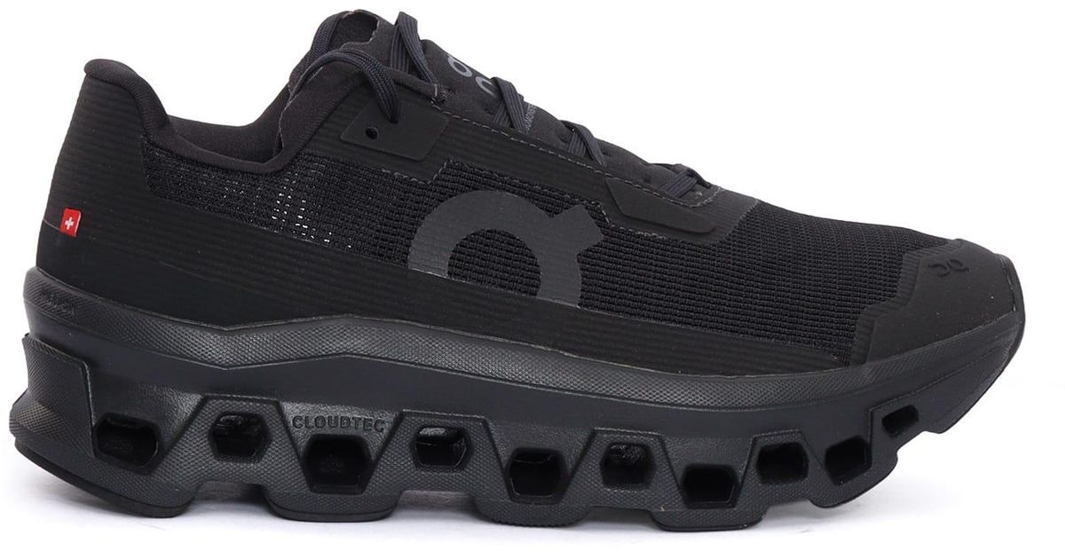 On Shoes Cloudmster Void Sneakers in Black | Lyst UK