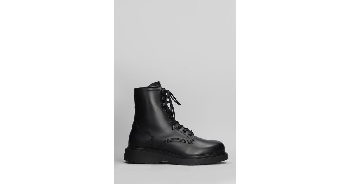 Calvin Klein Combat Boots in Black for Men | Lyst