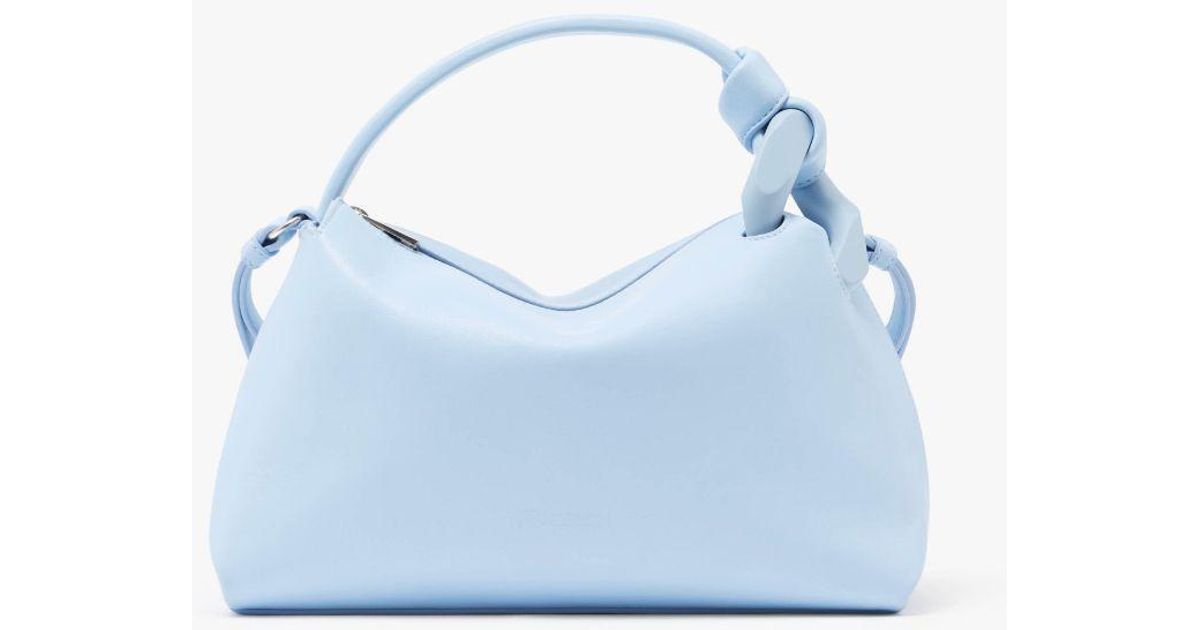 JW Anderson Jwa Corner Bag - Leather Top Handle Bag in Blue | Lyst UK