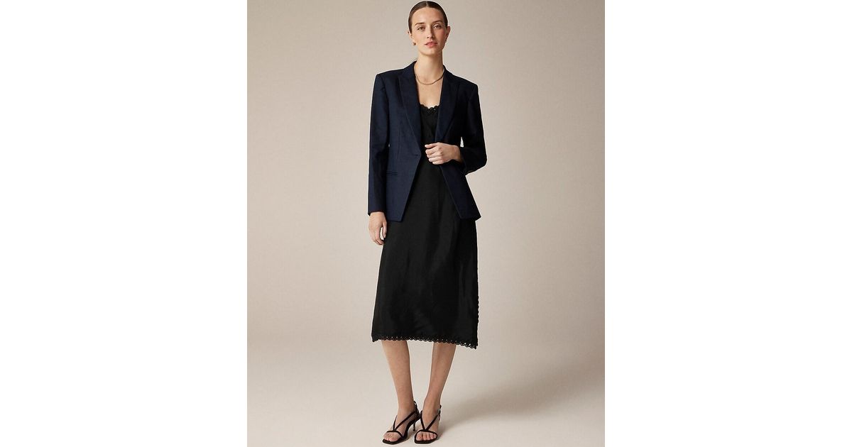 J.Crew Tall Alexandra Blazer in Blue | Lyst