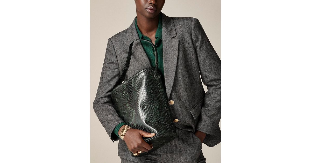 J.Crew Berkeley Bucket Bag in Gray | Lyst
