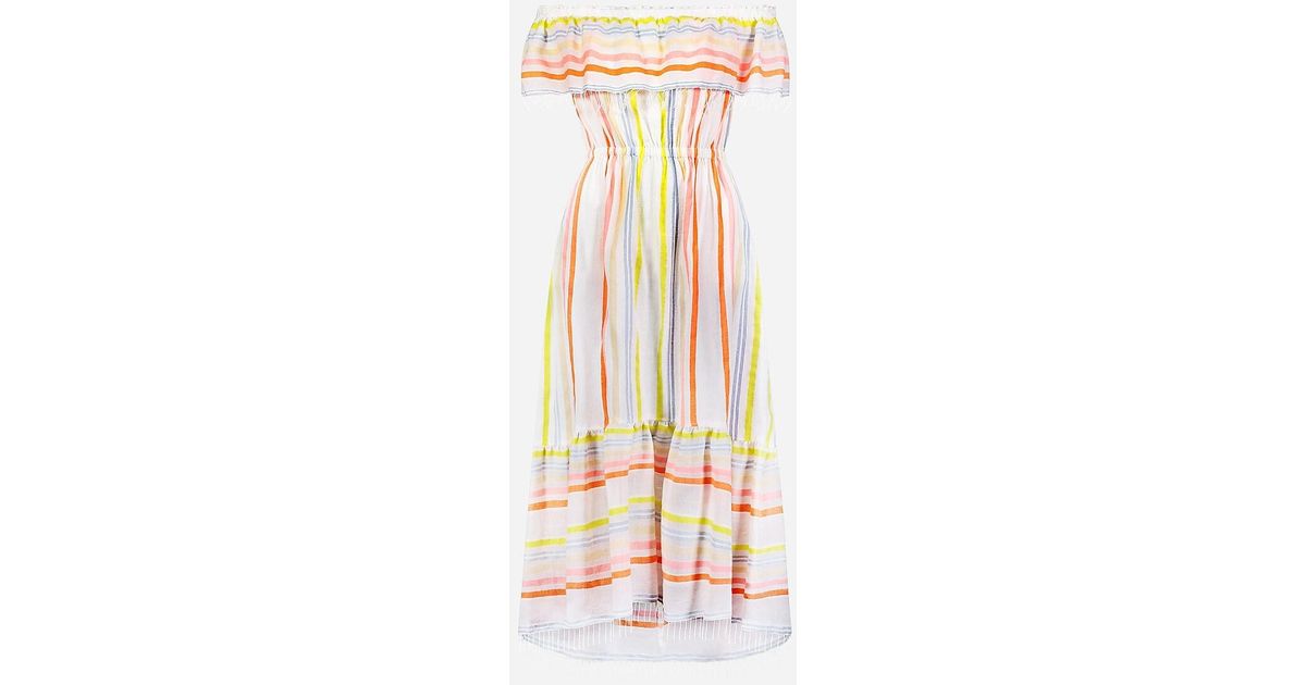 J.Crew Handwoven Tiered Maxi Beach Dress in White | Lyst