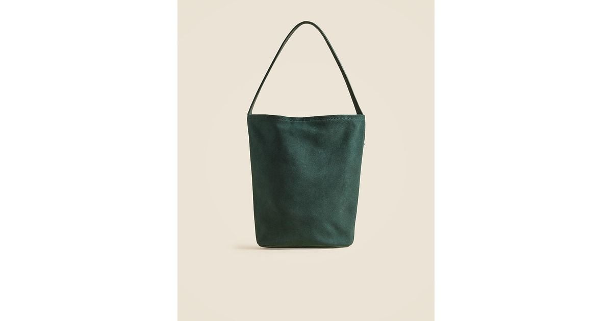 J.Crew Berkeley Bucket Bag in Green | Lyst