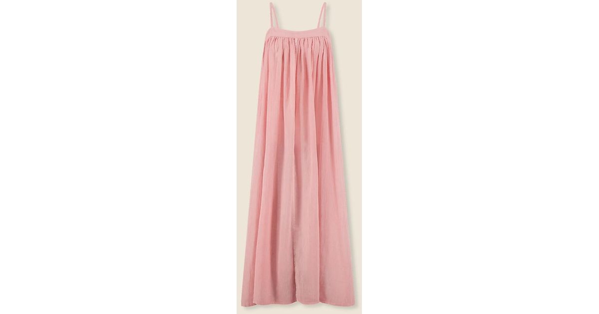 J.Crew Lemlem Eda Slip Dress in Pink | Lyst