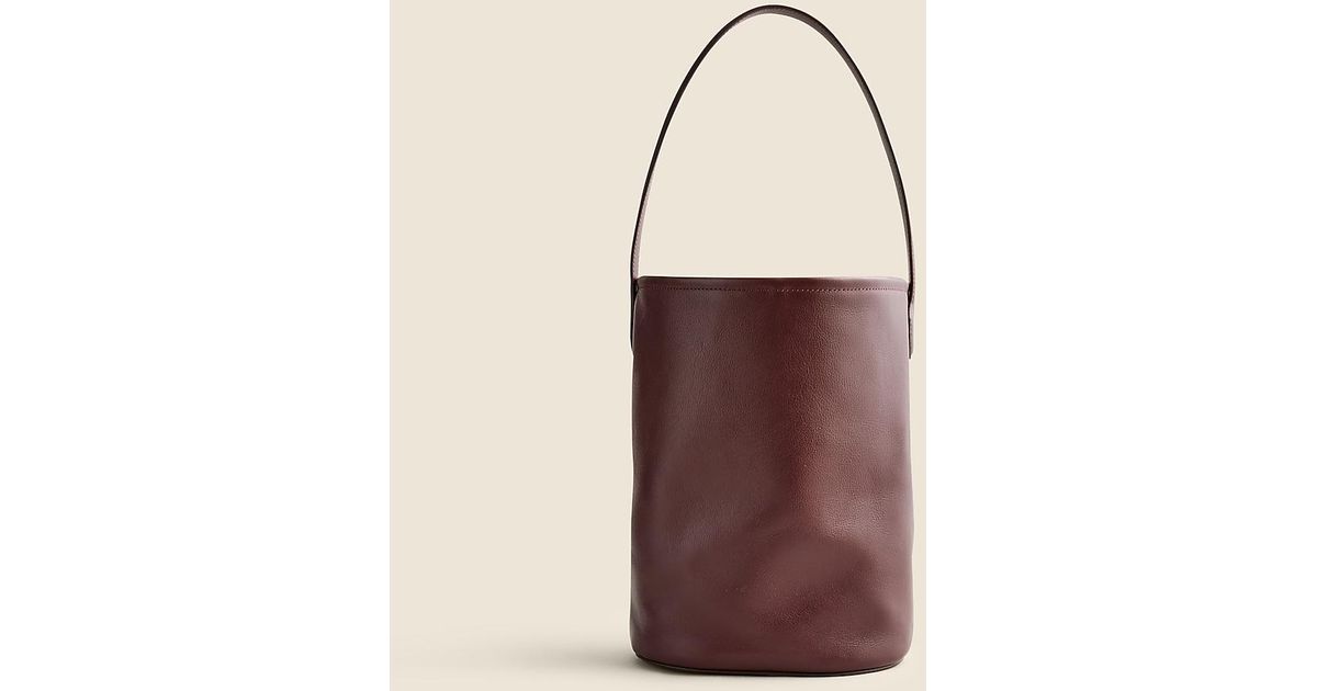 J.Crew Berkeley Bucket Bag in Brown | Lyst