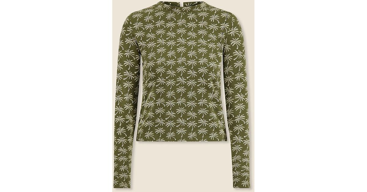 J.Crew Lemlem Azeb Rash Guard in Green | Lyst