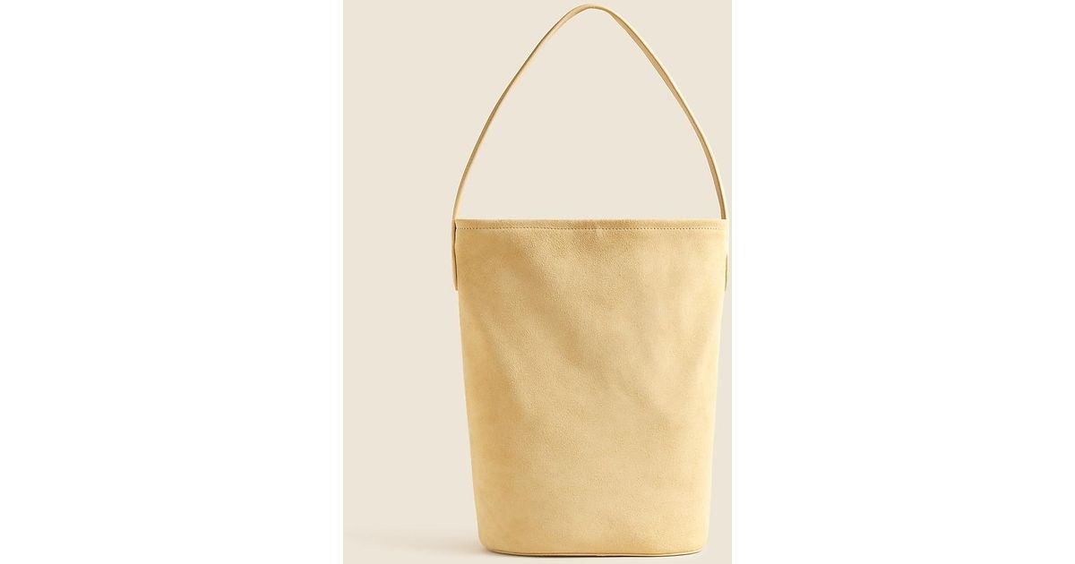 J.Crew Berkeley Bucket Bag in Natural | Lyst