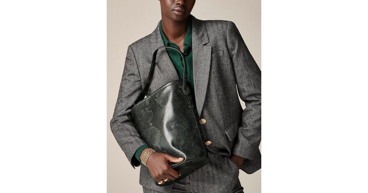 J.Crew Berkeley Bucket Bag in Gray | Lyst