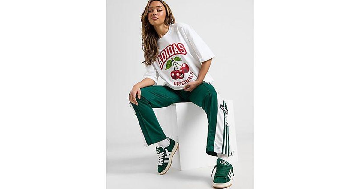 adidas T Os Cherry Gfx Wht/red$ in Black | Lyst UK