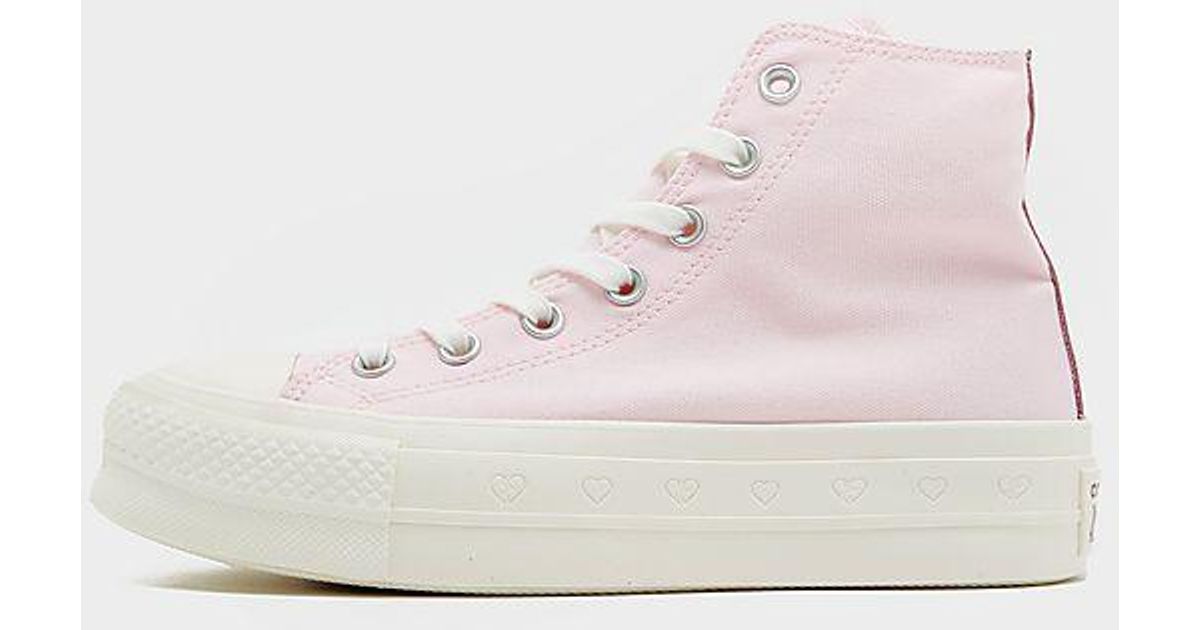 Converse All Star Lift High Valentine's Day in Black | Lyst UK