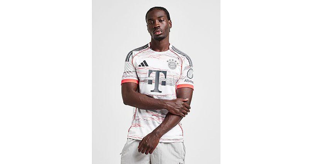 adidas Fc Bayern Munich 2025/26 Away Shirt in Black for Men | Lyst UK