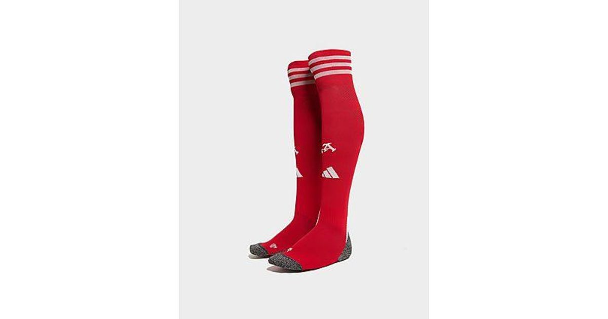 adidas Arsenal Fc 2025/26 Home Socks in Red for Men | Lyst UK