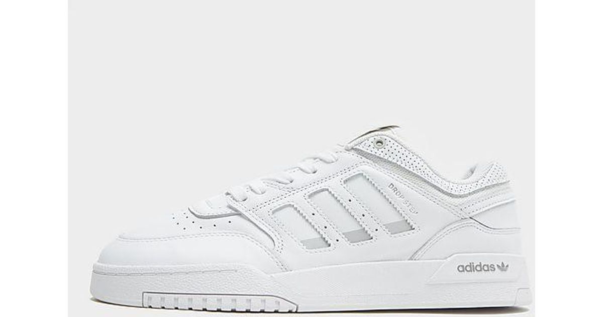 adidas Originals Drop Step Low in White for Men | Lyst UK