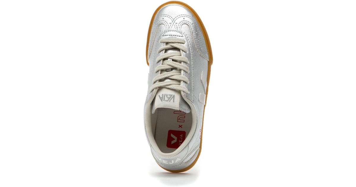 Veja "Veja Volley Sneaker in Metallic | Lyst
