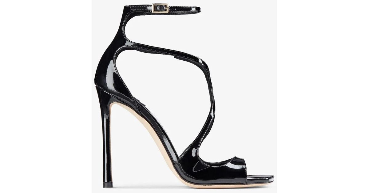 Jimmy Choo Azia 110 in Black | Lyst