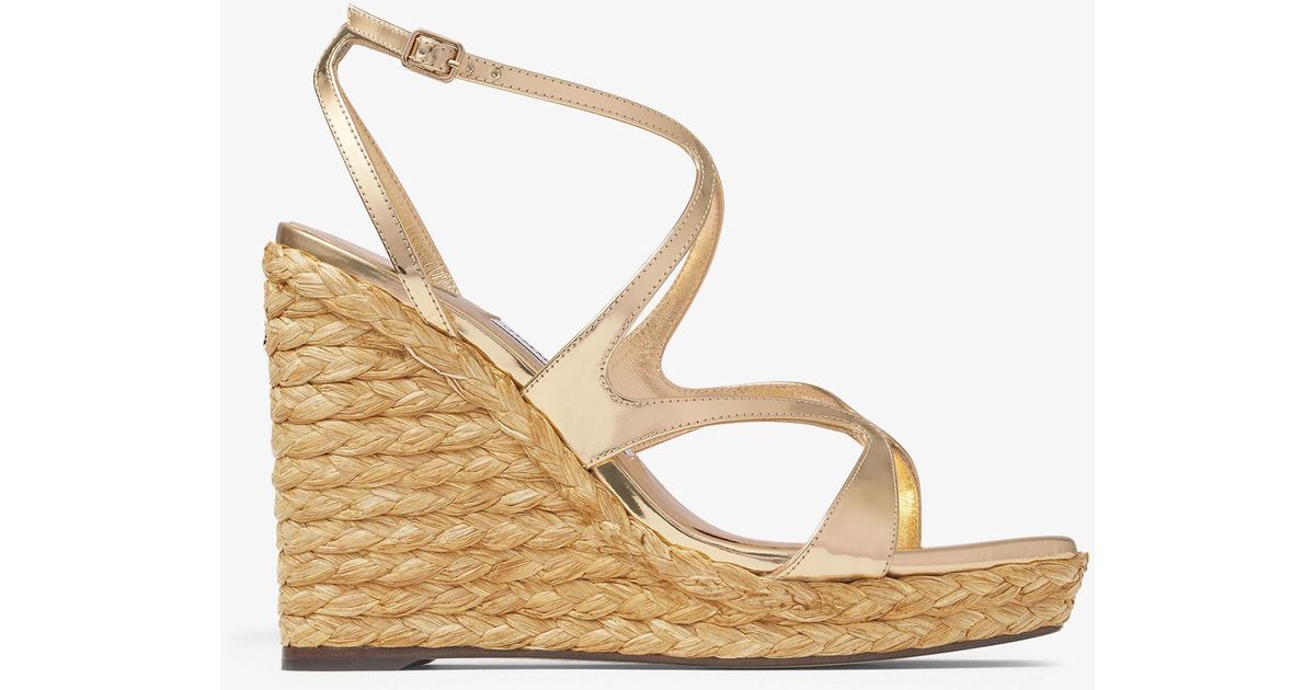 Jimmy Choo Ayla 110 in Metallic | Lyst