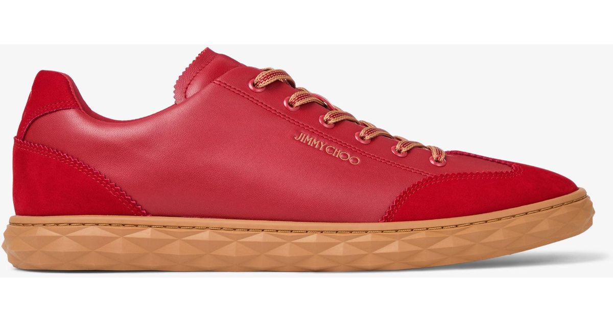 Jimmy Choo Diamond Light Flex M in Red for Men | Lyst