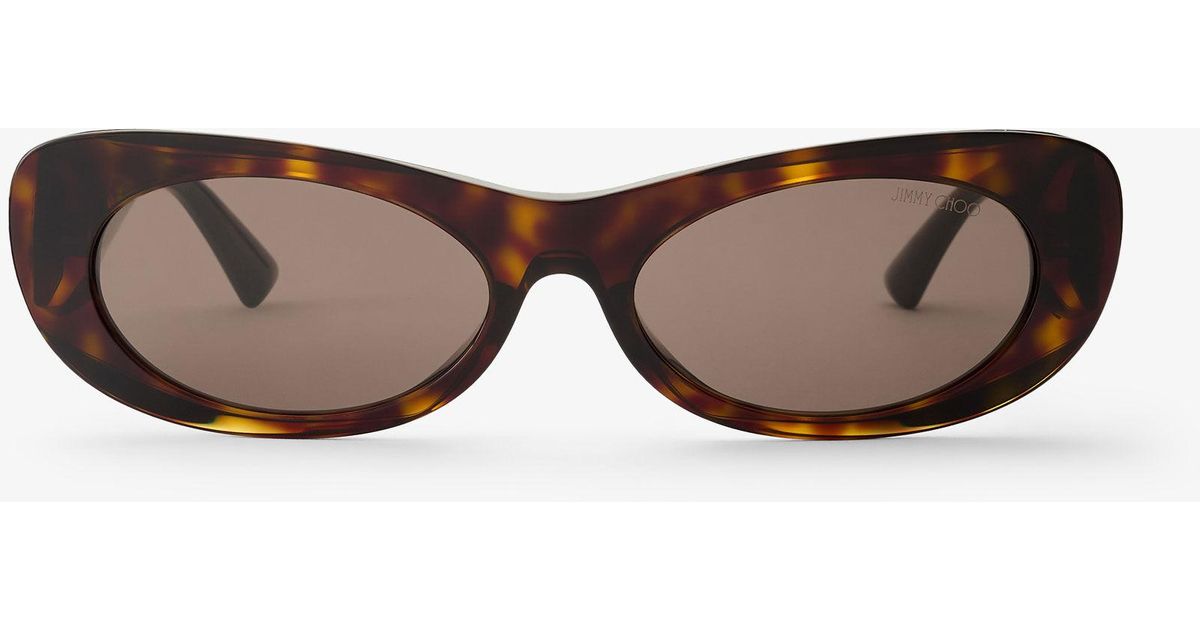 Jimmy Choo Danny in Brown | Lyst UK