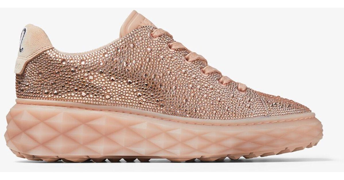 Jimmy Choo Malbon Diamond Golff In Pink Lyst