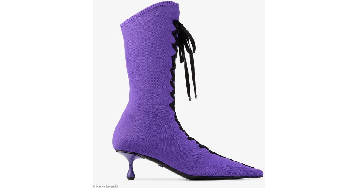 Jimmy Choo Sailor Saturn Boot 50 in Purple | Lyst