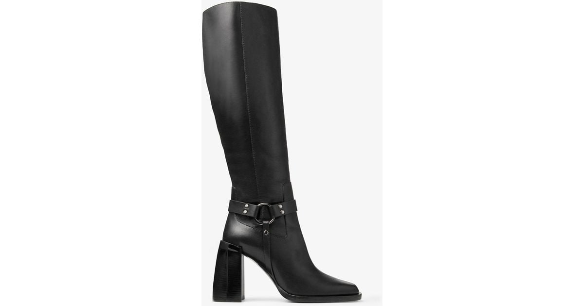 Jimmy Choo Isabelle Knee Boot 95 in Black | Lyst