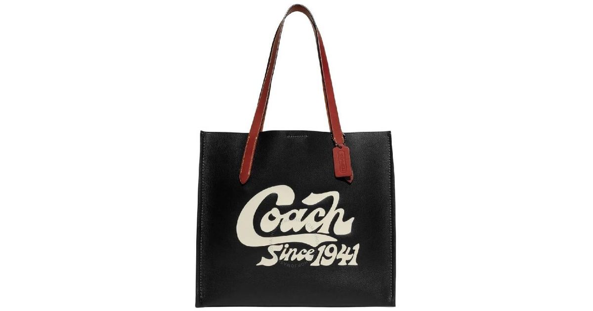 COACH Relay Tote With Graphic in Black for Men | Lyst