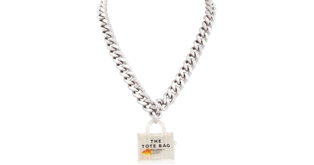 The Tote Bag Goldfish Necklace