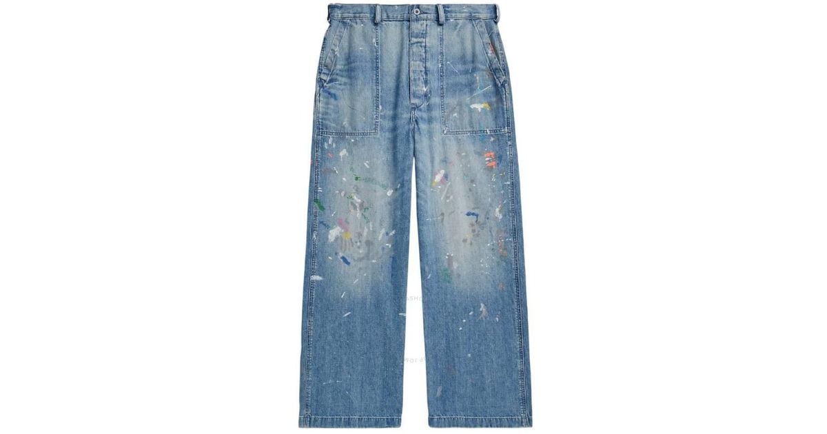 Polo Ralph Lauren Distressed Nautical-Style Denim Jeans in Blue for Men ...