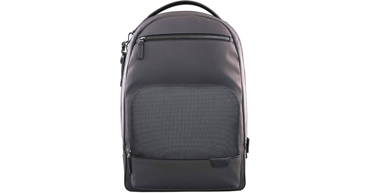 Tumi Warren Nylon Backpack in Gray for Men | Lyst