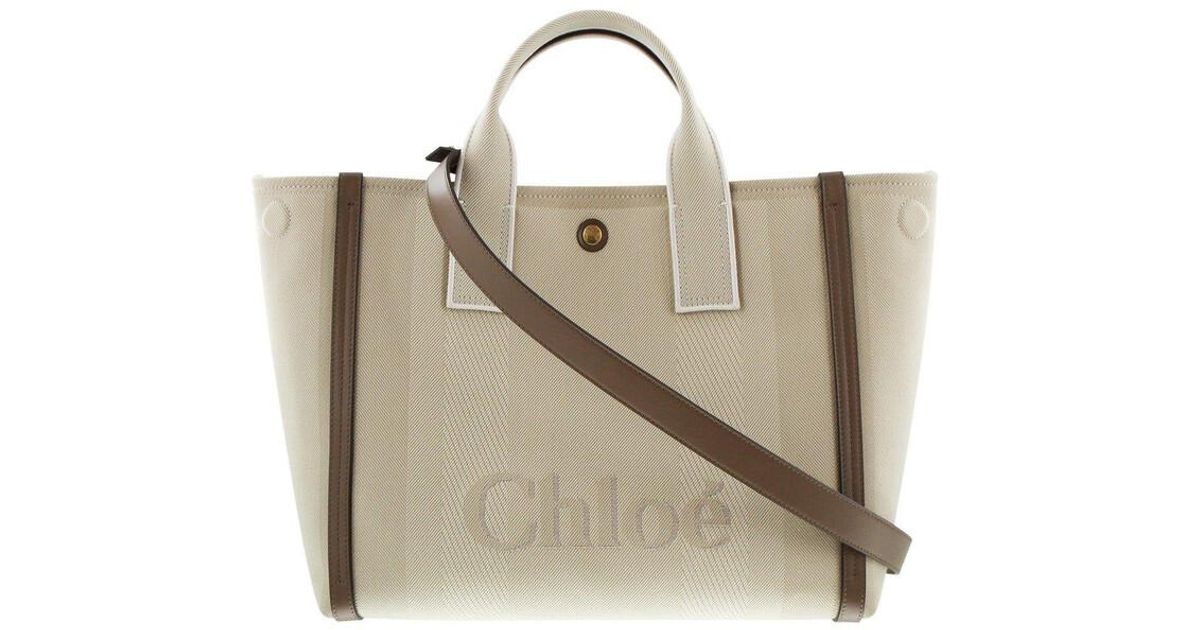 Chloé Chlo Chlo Carry Tote Bag in Metallic | Lyst UK
