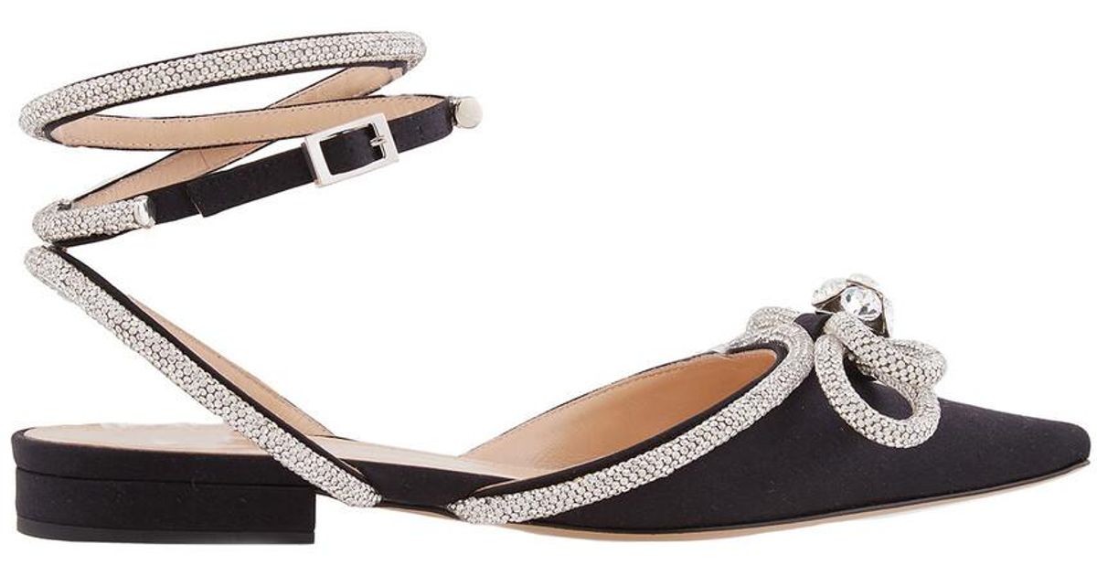 Mach & Mach Mach Mach Crystal Embellishments Flats, Brand Size 36 (Us ...