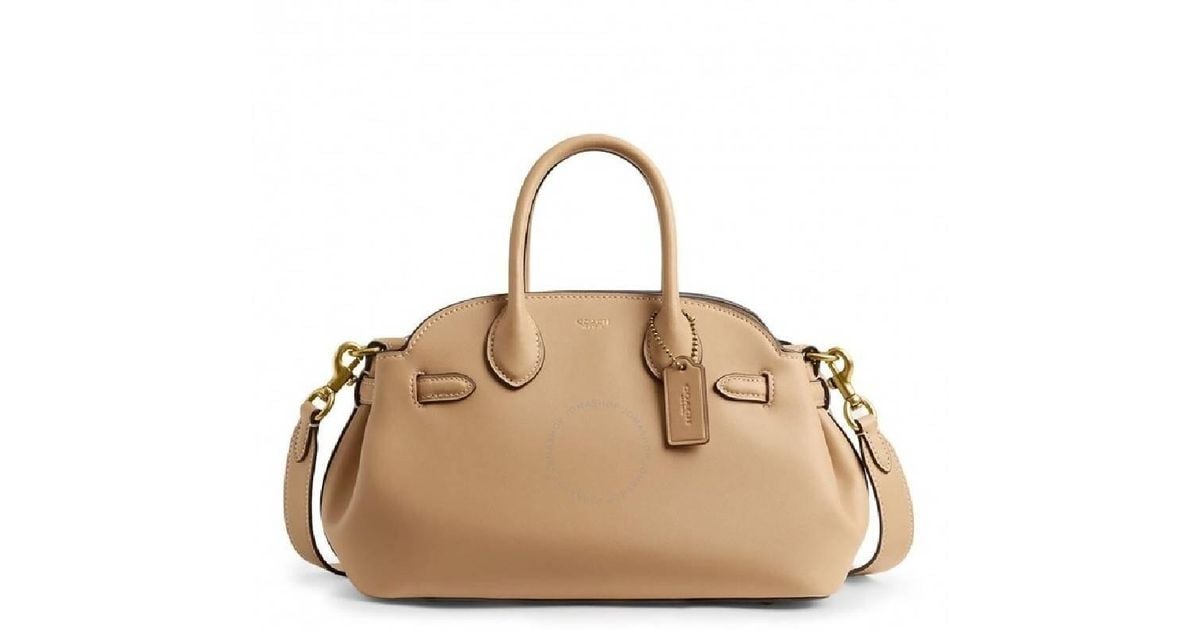 COACH Empire 26 Carryall Top Handle Bag in Natural | Lyst
