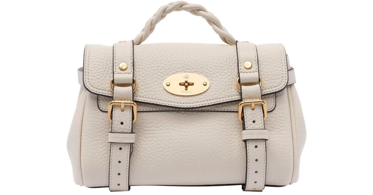 Mulberry Mini Alexa Handbag in Metallic | Lyst UK