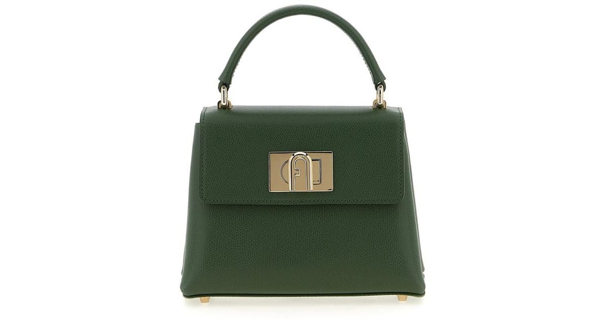 Furla 1927 Mini Handbag in Green | Lyst UK