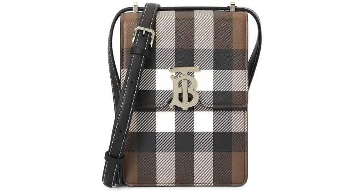 Burberry Robin Check-pattern Bag in Black for Men | Lyst