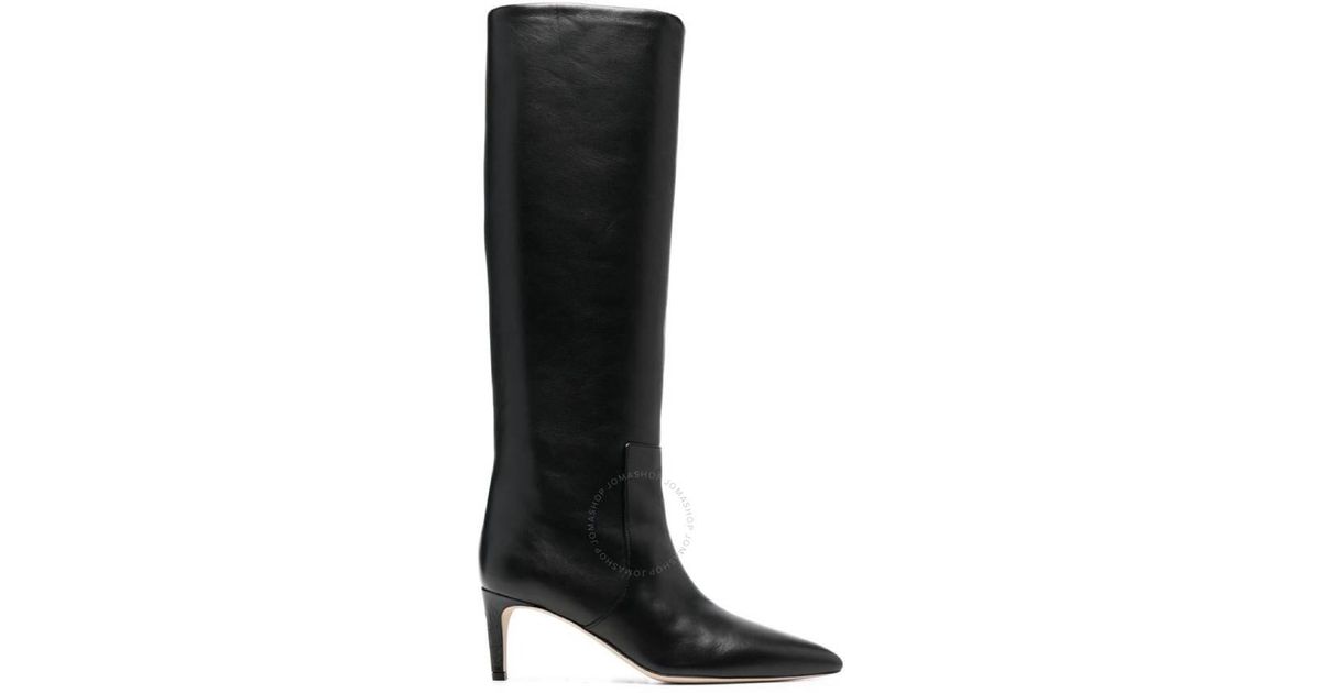 Paris Texas Nappa Leather Stiletto 60 Boots in Black | Lyst