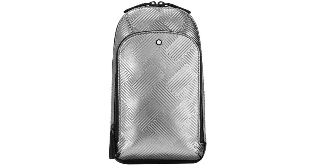 Montblanc Extreme 3.0 Cowhide Sling Bag in Gray | Lyst